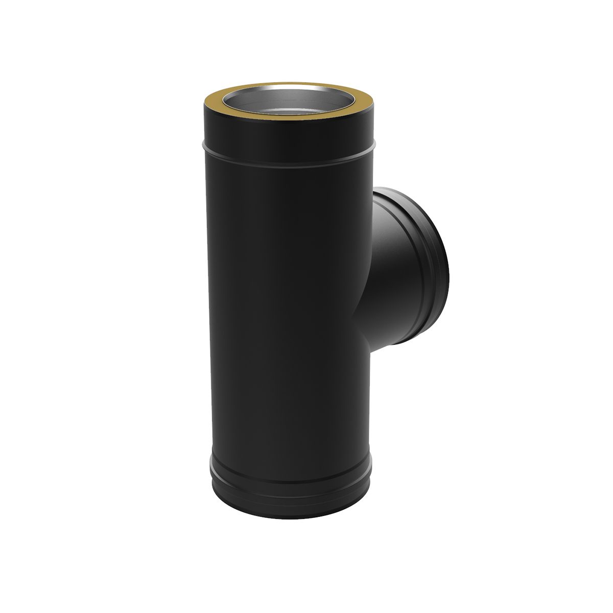 100mm BLACK SOLINOX TEE 90 Degree – T&T Distributors